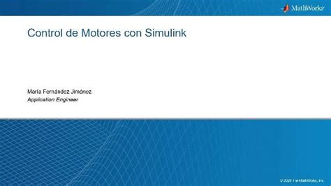 Control De Motores Con Simulink Matlab And Simulink