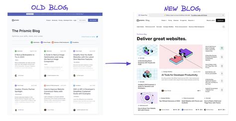 an insider perspective how we built the prismic blog