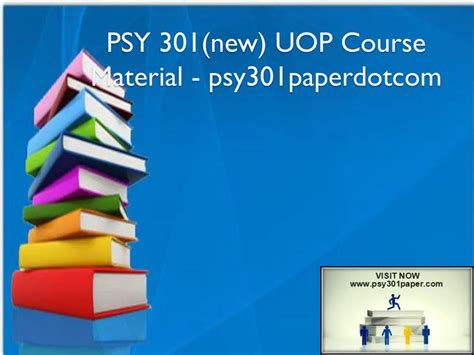 Ppt Psy 301new Uop Course Material Psy301paperdotcom Powerpoint