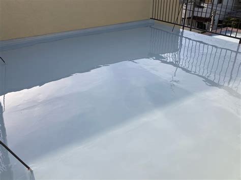 岐阜県岐阜市 住宅改修工事 屋上 ウレタン塗膜防水 横井防水 防水工事・屋根雨漏り修繕専門店