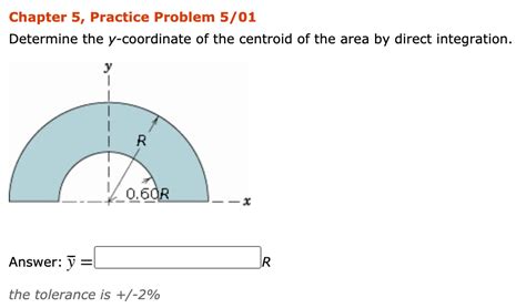 Solved Chapter 5 Practice Problem 5 01 Determine The