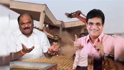 Anil Parab And Kirit Somaiya अखेर दापोलीतील तो रिसॉर्ट जमीनदोस्त