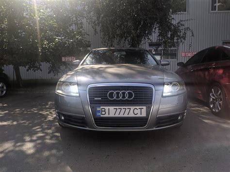 AUDI A6 C6 LED лампы в ДХО габариты и салон. — Audi A6 (C6), 3 л, 2005 ...