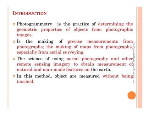 Photogrammetry Modern Method Of Surveying Ppt