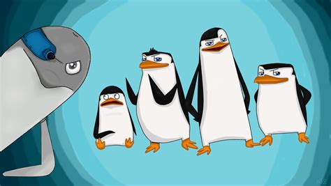 Drblowhole And The Penguins Penguins Of Madagascar Fan Art