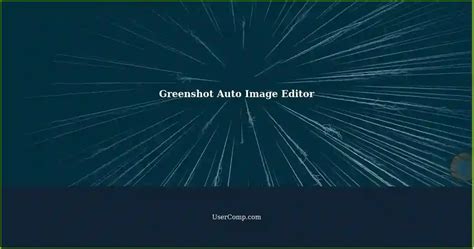 Open Image Editor Automatically With Greenshot A Tech Support Guide