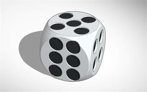 3d Design Dado Tinkercad