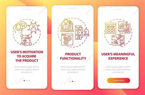 Ux Tips Onboarding Mobile App Page Screen Brochure Welcome Design