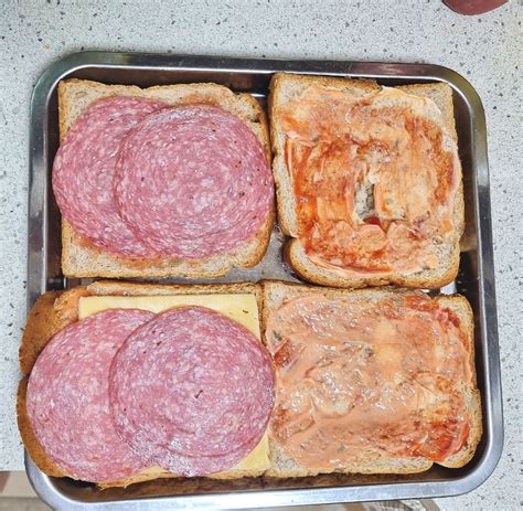 옛날토스트 만들기