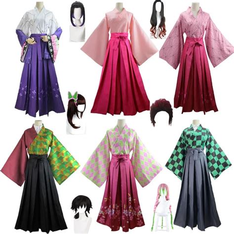 Anime Eytan Slayer Tanjirou Nezukochou Shinobu Cosplay Oka Giyuu