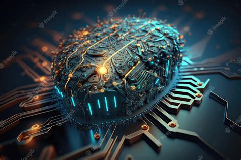 premium photo ai communication network artificial intelligence data