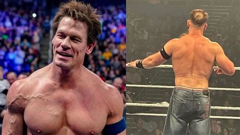 John Cena Bald Spot Did John Cena Wear A Wig Earlier To Hide His Bald