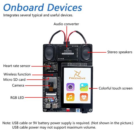 Freenove Development Kit For Esp32 S3 Compatible With Arduino Ide
