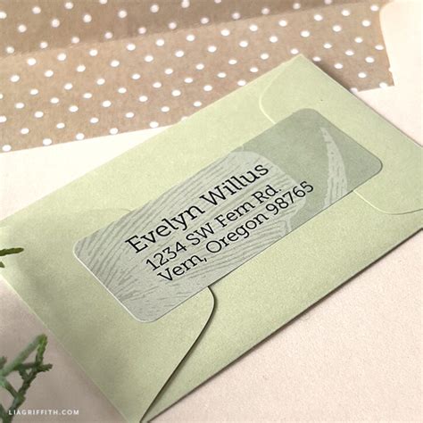 Printable Address Labels Lia Griffith