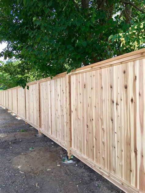 Wood Privacy Fence Ideas