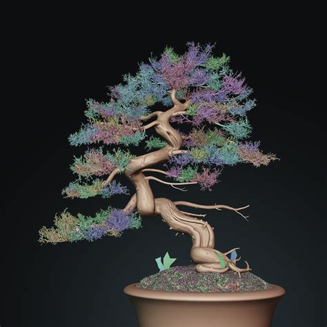 Chinese Juniper Bonsai 3d Model Finished Projects Blender Artists Community