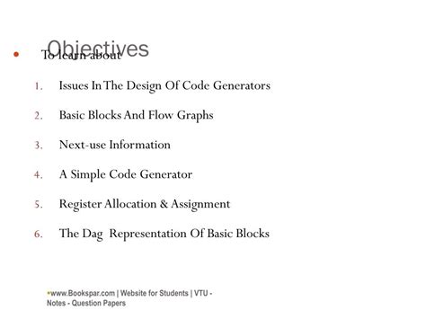 Ppt Optimization And Code Generation Powerpoint Presentation Free
