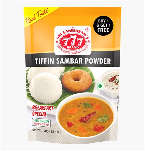 777 Tiffin Sambar Hd Png Download Kindpng