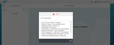 Solved Sap Fiori Leave Request Approval Sap Community