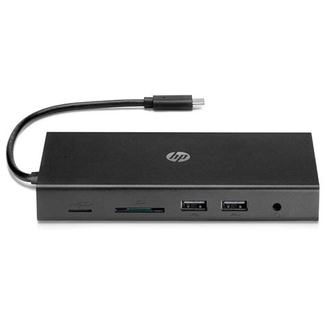Hp Travel Usb C Docking Station Silver Techinn