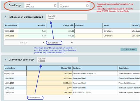 Totals In Baq Grid Kinetic Erp Epicor User Help Forum