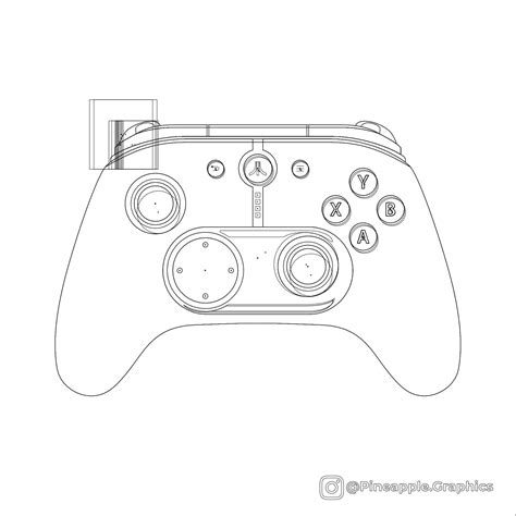 Atari Vcs 2021 Controller Vector Illustration Rvectorart