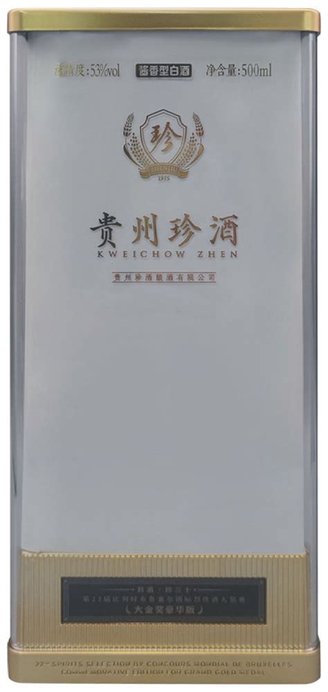 酒盒（珍酒·珍三十大金奖） Cn308404708s 专利顾如