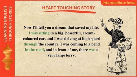Learn English Through Story Level 1 English Story THE DREAM Learn