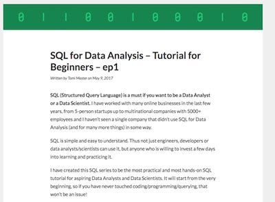Best Resources For Learning Sql Database Star