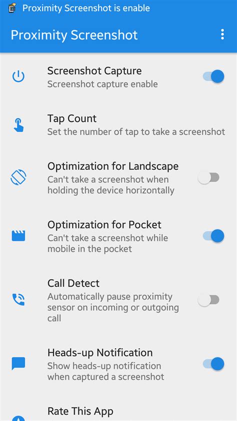 Proximity Screenshot Capture APK Para Android Descargar