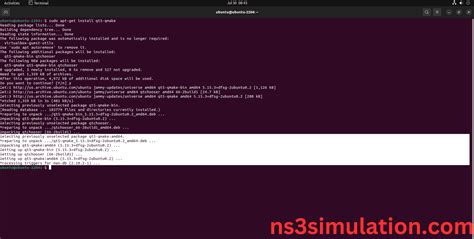 How To Run Qt5 Qmake Packages In Ns3