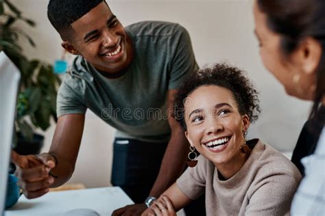 With Teamwork Anything Is Possible A Group Of Young Businesspeople