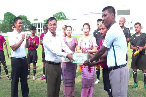 အသက် ၁၈ နှစ်အောက် အမျိုးသား ဘောလုံးအသင်း ချစ်ကြည်ရေးခြေစမ်း ဘောလုံးပြိုင်ပွဲ ကျင်းပ