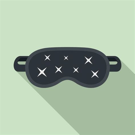 Zzz Sleeping Mask Icon Flat Style 14525336 Vector Art At Vecteezy