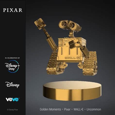 Pixar Nfts Drop Via Disneys Golden Moments Collection On Veve