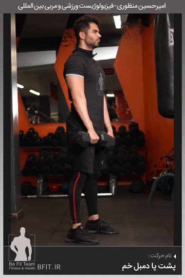 پشت پا دمبل خم Bfit Team・بی فیت تیم