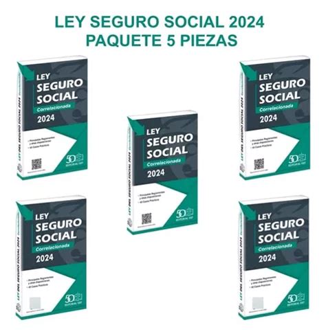 Ley Del Seguro Social 2024 Paquete 5 Piezas En Venta En Puebla Puebla