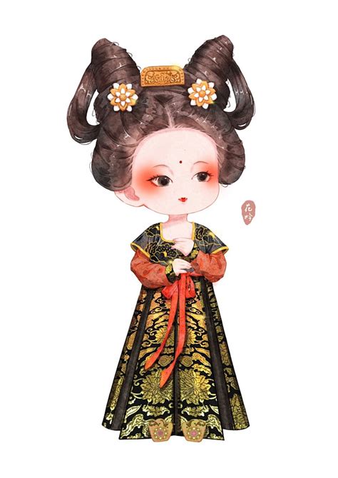 Q版古风人物