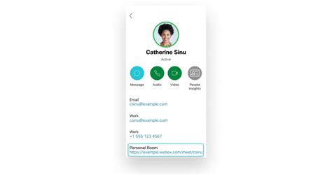 Webex App Join A Personal Room Meeting