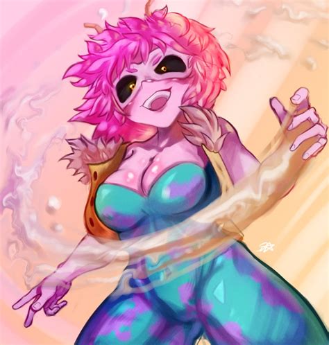 Ashido Mina Boku No Hero Academia Drawn By Onimiere Danbooru
