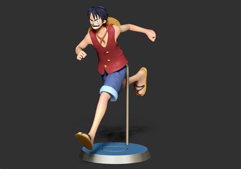 Artstation Luffy Running Resources