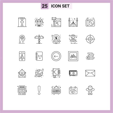 User Interface Pack Of 25 Basic Lines Of Device Lines Greece Halloween Png And Vector With