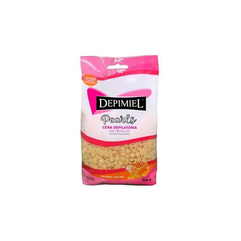 Cera Natural Depilatória Mel Em Pérolas 500g Depimiel Shopee Brasil