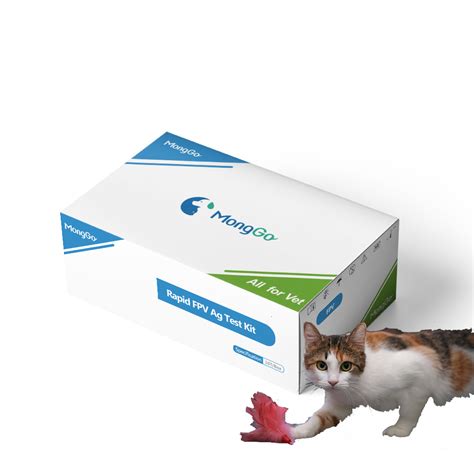 Veterinary Qualitative Rapid Feline Parvovirus Fpv Test With 10