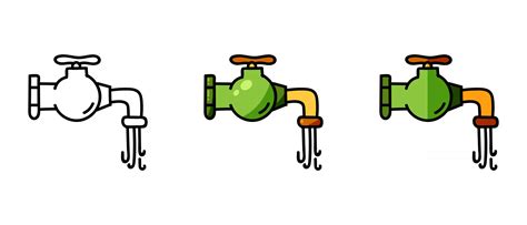 Contour And Color Ball Valve Symbols 2729583 Vector Art At Vecteezy
