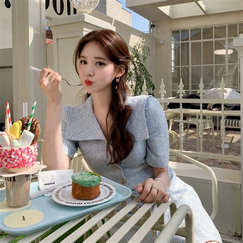 💕두근~세일도착💌 ⚡️오늘출발⚡️ 트위드 소재의 세일러 카라 A라인 미니 원피스 Dress 여름 여름 반팔 트위드 트위드원피스
