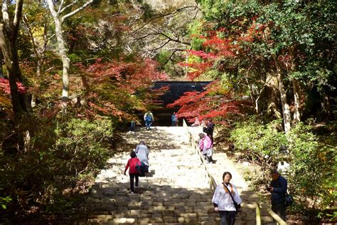 鎧坂と金堂卍宀一山 室生寺奈良県宇陀市 八百万の神
