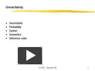 Uncertainty Presentation Free To Download