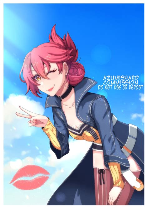 Sara Valestein Eiyuu Densetsu And 2 More Drawn By Azumishard Danbooru