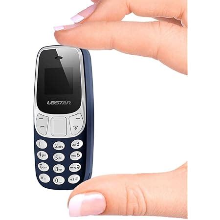 Hipipooo Mini-Telefon Mini kleinstes Handy BM70, Mini Wireless Dialer ...